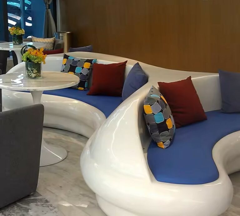 Fibreglass Bench Seating Collection | The Funky Furniture Factory