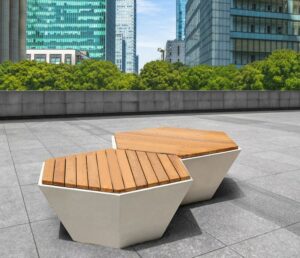 Fibreglass Bench Seating Collection | The Funky Furniture Factory