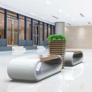 Fibreglass Bench Seating Collection | The Funky Furniture Factory