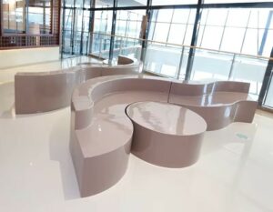 Fibreglass Bench Seating Collection | The Funky Furniture Factory